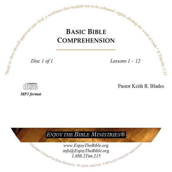 Basic Bible Comprehension – Enjoy The Bible Ministries