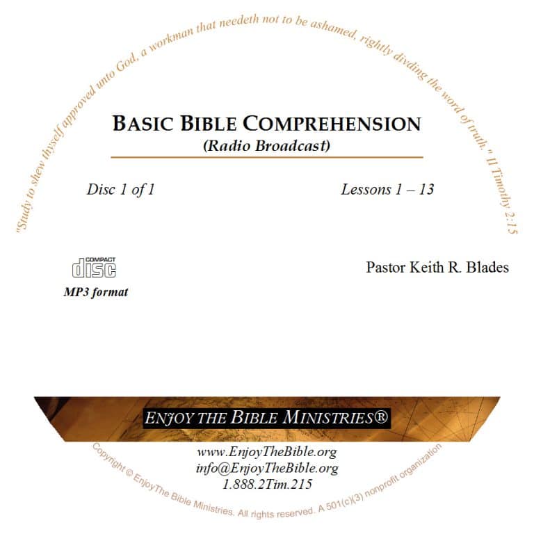 Radio Broadcast – Enjoy The Bible Ministries